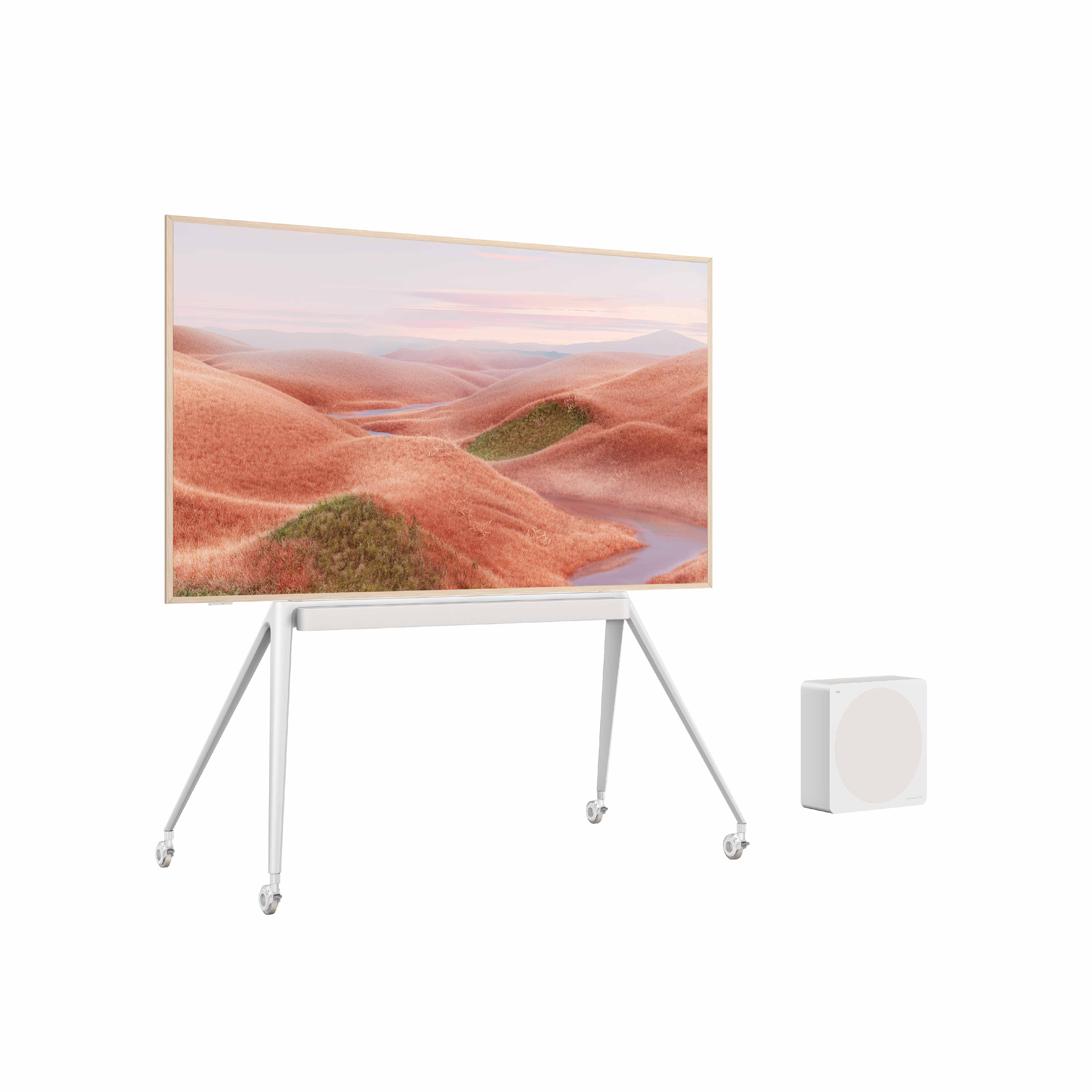 TCL NXTFRAME TV Canvas TV ART TV Movable Floor Stand for 55”-75” – TCL ...